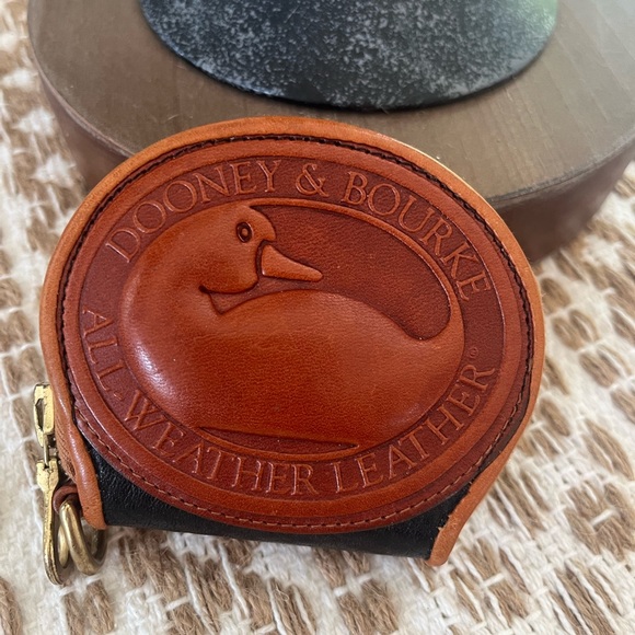 Dooney & Bourke | Bags | Dooney Bourke Vintage Duck Coin Zip Pouch ...